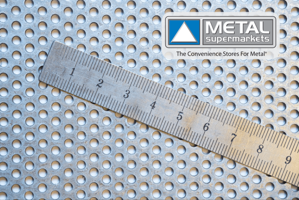 How to Measure Perforated Sheet | Metal Supermarkets
